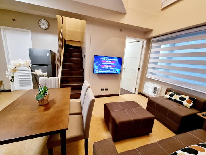 2 Br Cozy Unit Near St. Lukes Bgc & High Street - Taguig