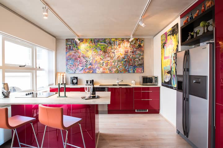 Art Collectors Downtown Apartment By Parliam. Sq - Reykjavík