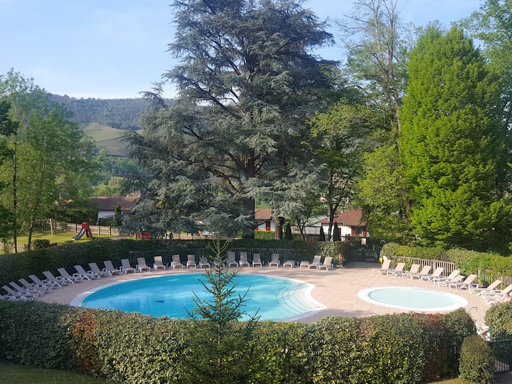 Location Au Coeur Du Pays Basque Avec Piscine - Saint-Jean-Pied-de-Port