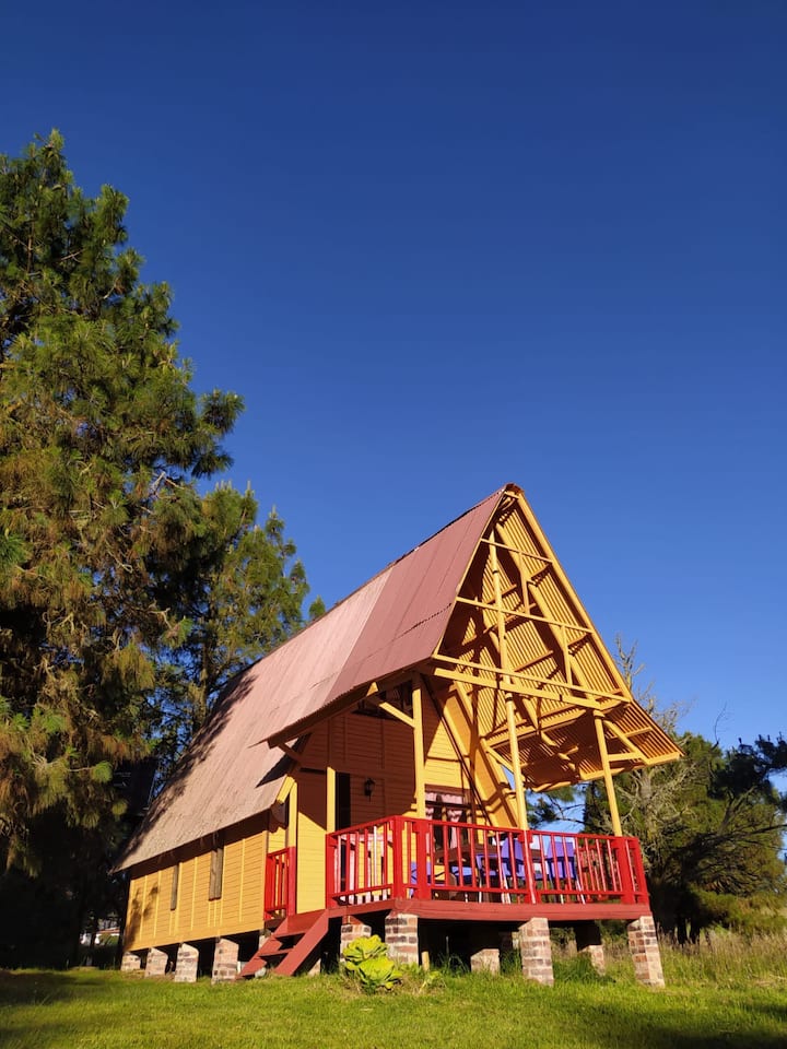 Chalets Amarelo Superior - Sesquilé