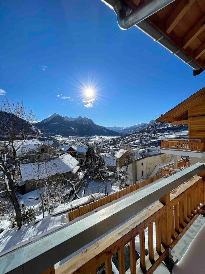 Briançon Appartement Familial Avec Vue D Exception - Briançon