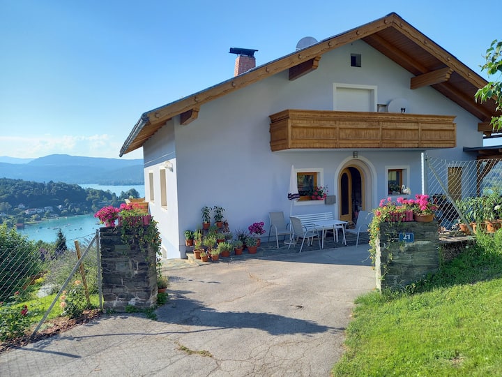 Appart. Vue Sur Le Lac, Piscine, Entrée Séparée! - Wörthersee
