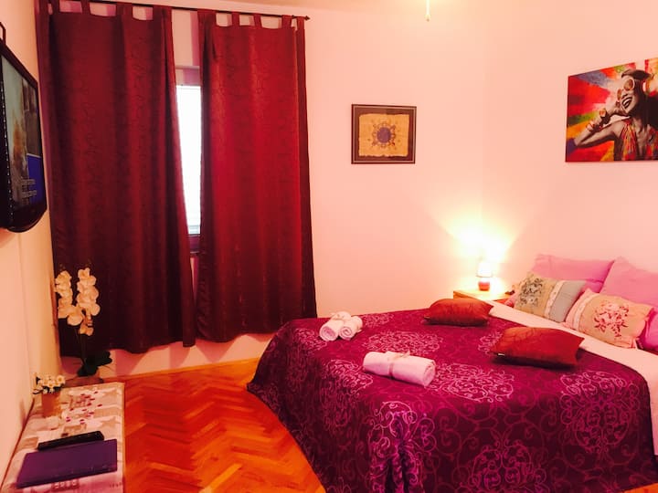 Charming Room For 2/center 3min Away/airc - Novalja