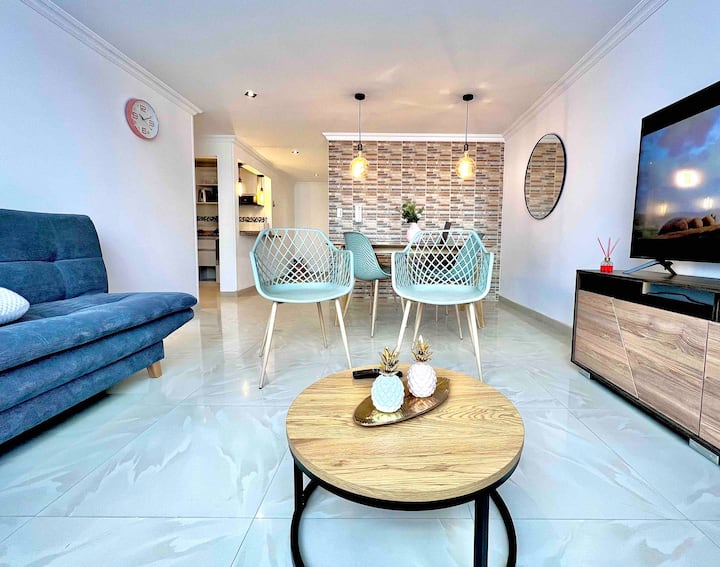 Loft Luz Natural Y Netflix - Cerca Zona Histórica - Bogotá