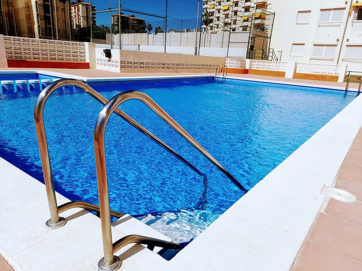 Vistas Al Mar, Aire Acondicionado, Fibra, Piscina. - Xeraco