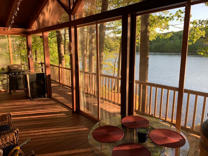 2-bedroom Lakefront House, Casco Maine, Sleeps 6+ - Sebago Lake State Park, Casco