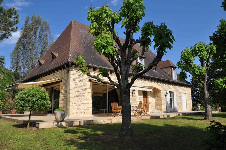 Périgord Comodidad De La Casa Con Vistas A Sarlat En El Parque - Sarlat-la-Canéda