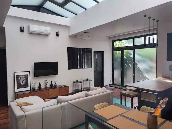 Loft Paris Centre Buttes Chaumont - Romainville