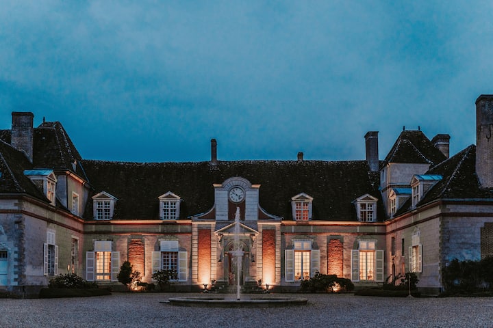 Aile Gauche Château 17ème, 1h30 De Paris - Joigny