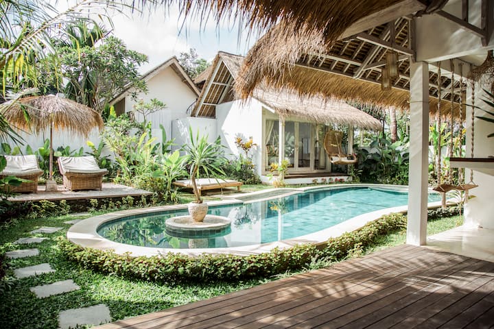 Ubud Tropical Paradise - Villa Bambu Blue - Bali