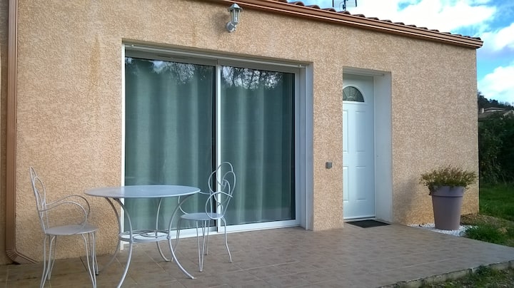 T2 Classé 3* Pmr Villa Jardin Minimum 3 Nuitées - Bédarieux