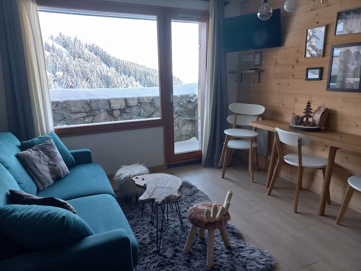 Appartement 27m2 Pied Des Pistes Meribel Mottaret - Les Menuires