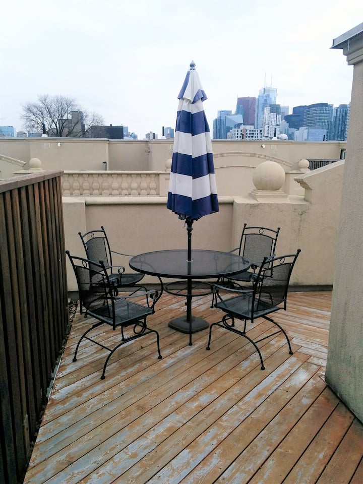 Rooftop Townhouse In Queen West/kensington+parking - Toronto