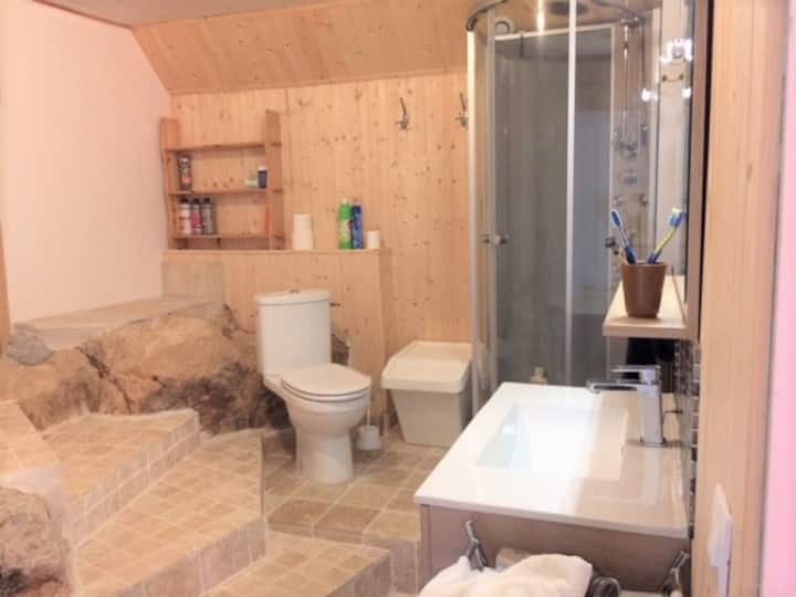 Bas De Villa Grand T2 Avec Patio Privé - Les Arcs