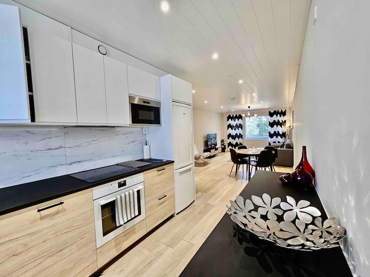 Elegant Apartment With Sauna In The Center - Rovaniemi