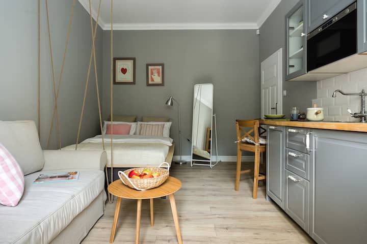 Beutifful Silver Apartment 200m From The Sea - Sopot, Polska