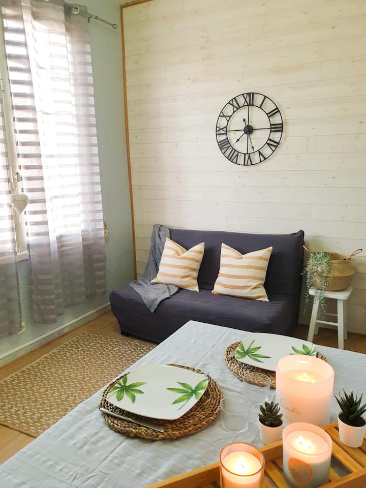 Appartement T2 Cozy, 200 Mètres Plage La Centrale. - Capbreton