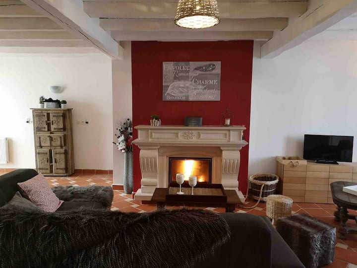 Maison Lilly - Grand Salon Cheminée - 6 Chambres - Épernay