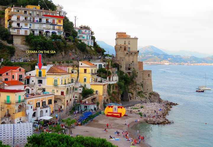 Casa Cetara Con Vista Mare E Spiaggia Sotto Casa - Cetara