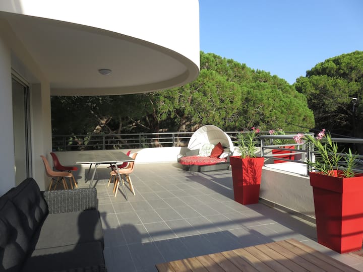 Appartement-villa Design Neuf à 150m De La Plage - Calvi