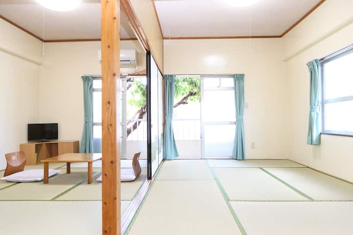 はまや202好立地・p有・コンビニ・繁華街・港・バスターミナル近い・徒歩圏内 - Ishigaki