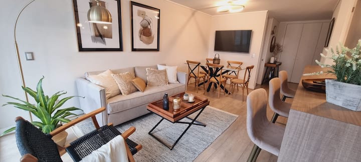 Elegante Departamento Arauco/ Marriot/ C.alemana - 