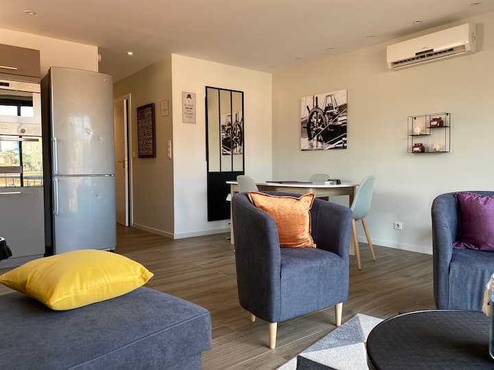 Appartement Cosy Très Confortable Avec Balcon - Collioure