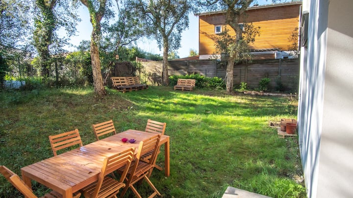 Cocon Cosy Avec Grand Jardin A 10min De L'océan - Capbreton