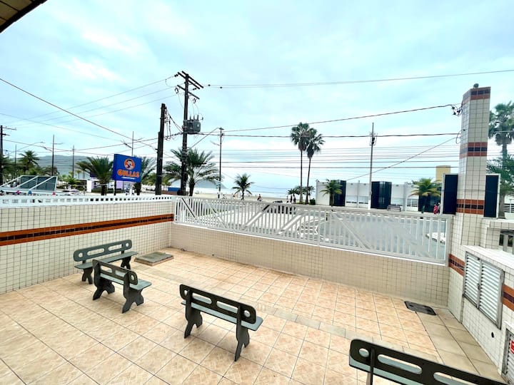 Lindo Apartamento Frente Ao Mar! Boqueirão - Santos