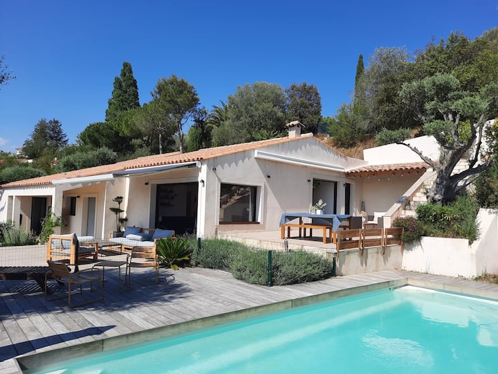 Villa Avec Piscine 10 Min Mer/ville Idéal Famille - Nice