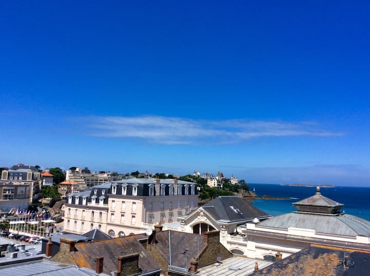 Le Matlo 50m De La Plage ,Petite Vue Mer - Saint-Malo