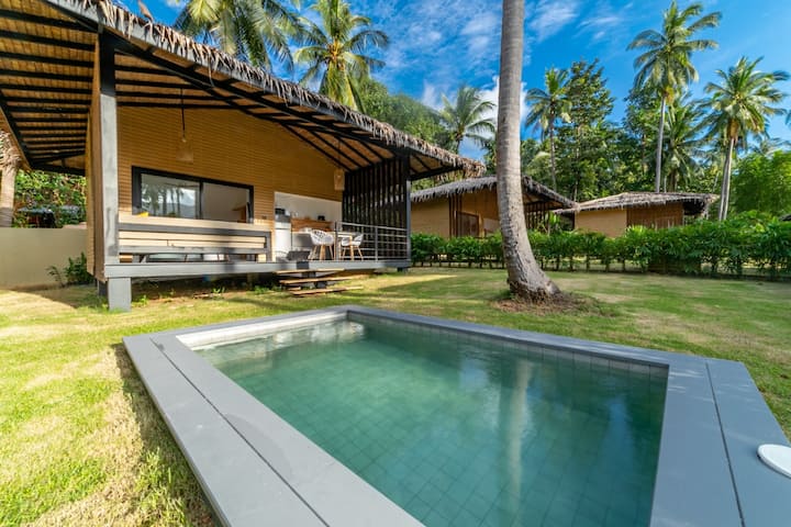 Bungalow B8 With Private Pool. - Ko Pha-ngan