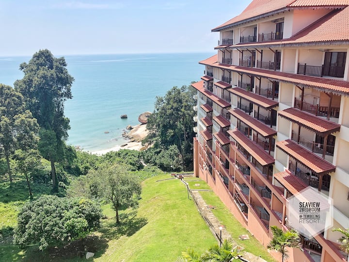 Seaview 2bedroom Apartment @ Tembeling Resort - Kuantan