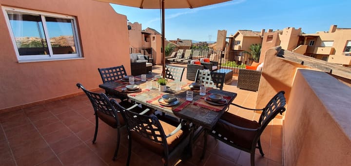 Mar Menor Golf Resort, 3 Bedroom Luxury Penthouse - Torre-Pacheco