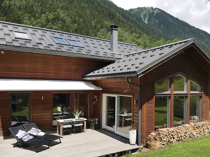 Maison Moderne Vue Mt Blanc Près De Chx Centre - Passy