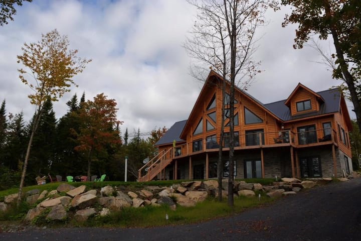 La Denver, Maison En Bois Rond - 보쁘헤