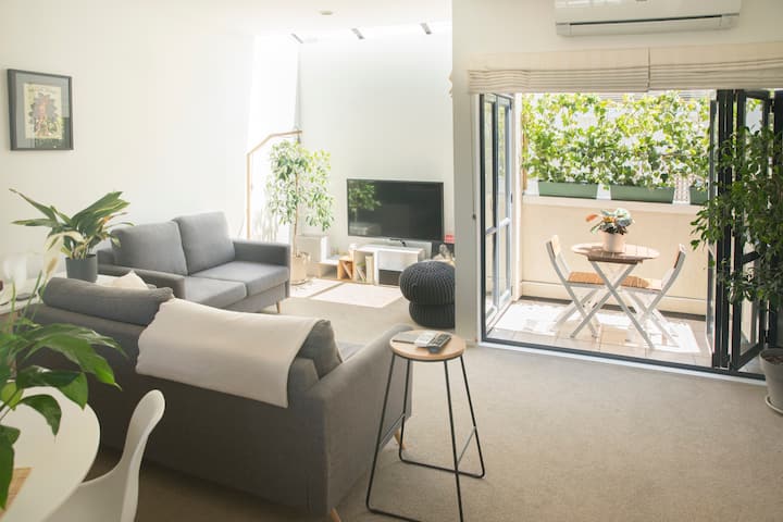 Ponsonby Central Light Modern 2 Bed + Carpark - 奧克蘭
