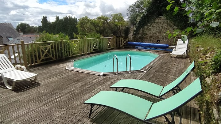Gîte *** Avec Piscine Chauffée - Pontivy