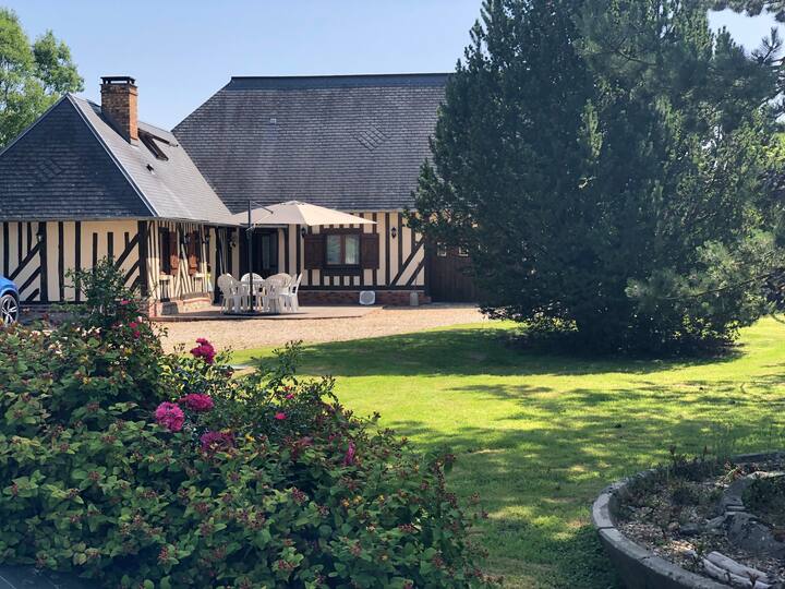 Maison Normande Avec Piscine Proche De Honfleur - Normandía