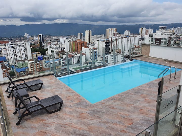 Hermoso Apartamento Vigilancia 24/7. Parqueo Privd - Girón