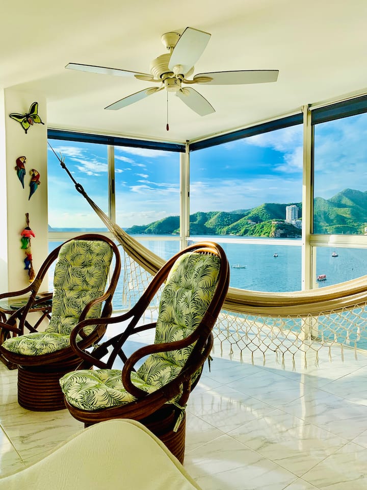 Ocean View Apartment In Rodadero Santa Marta - Santa Marta, Colombia
