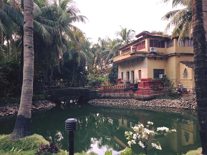 Diya Villa 1 - Authentic Shantiniketan Mud Villa - Santiniketan
