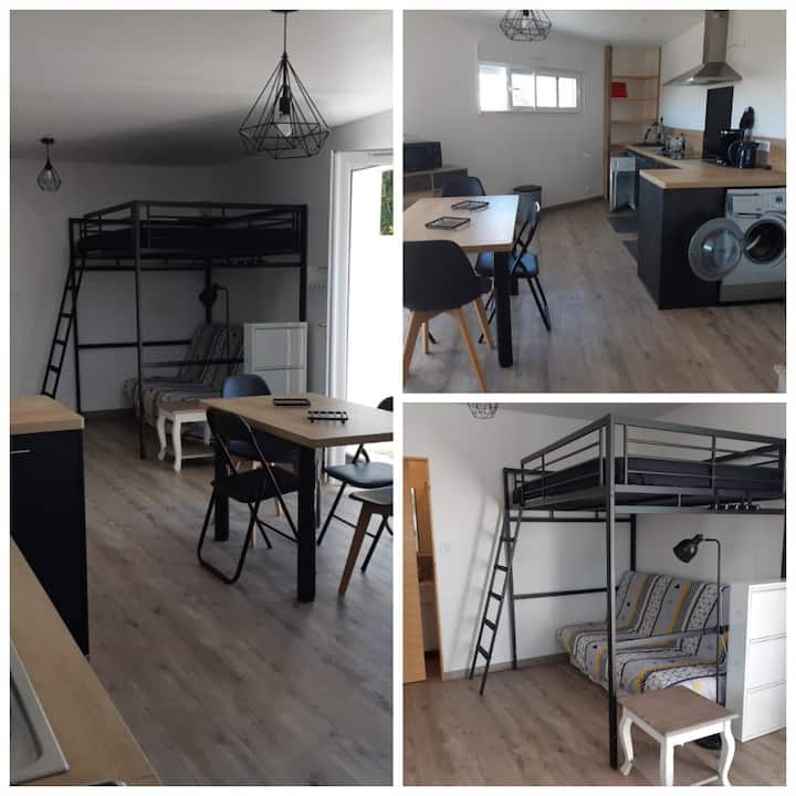 Joli, Grand Studio, Pied à Terre La Rochelle - Châtelaillon-Plage