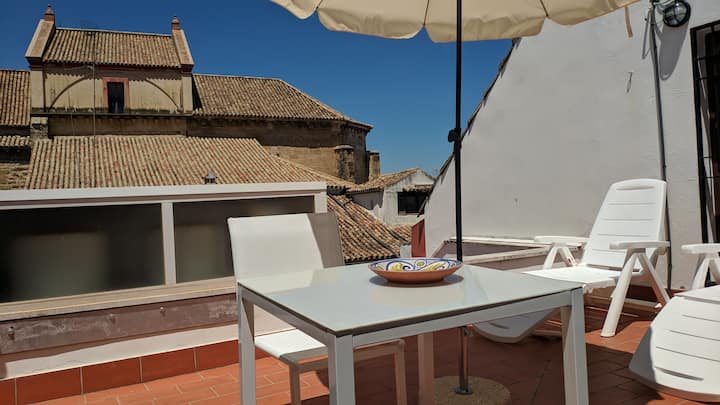 Habitación-buhardilla Con Terraza. Plaza Del Potro - Cordoue