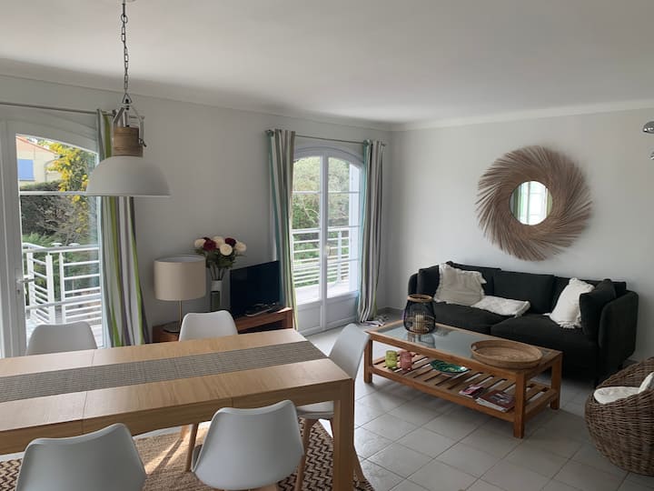 Ste Maxime 10 Pers 5 Chbres Jardin Piscine Vue Mer - Plage de Pampelonne