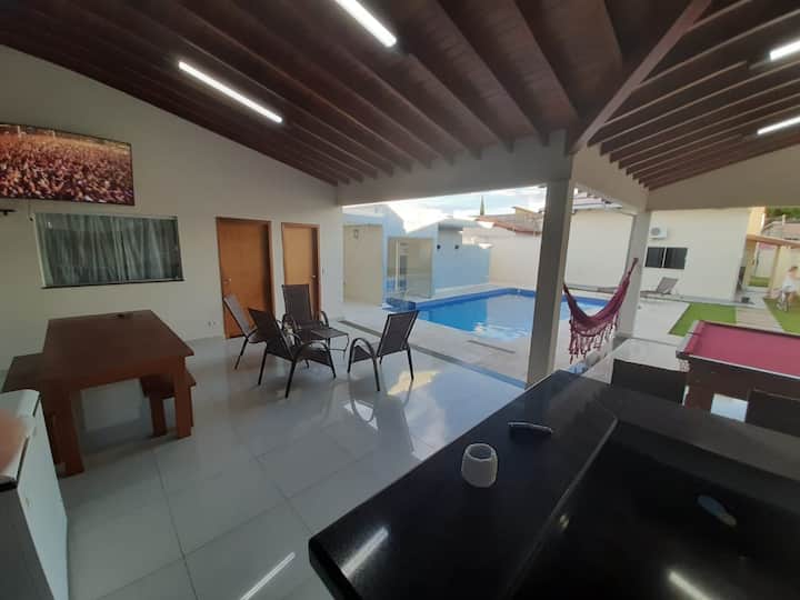 Casa Completa Com Piscina  E áRea Gourmet. - Campo Grande