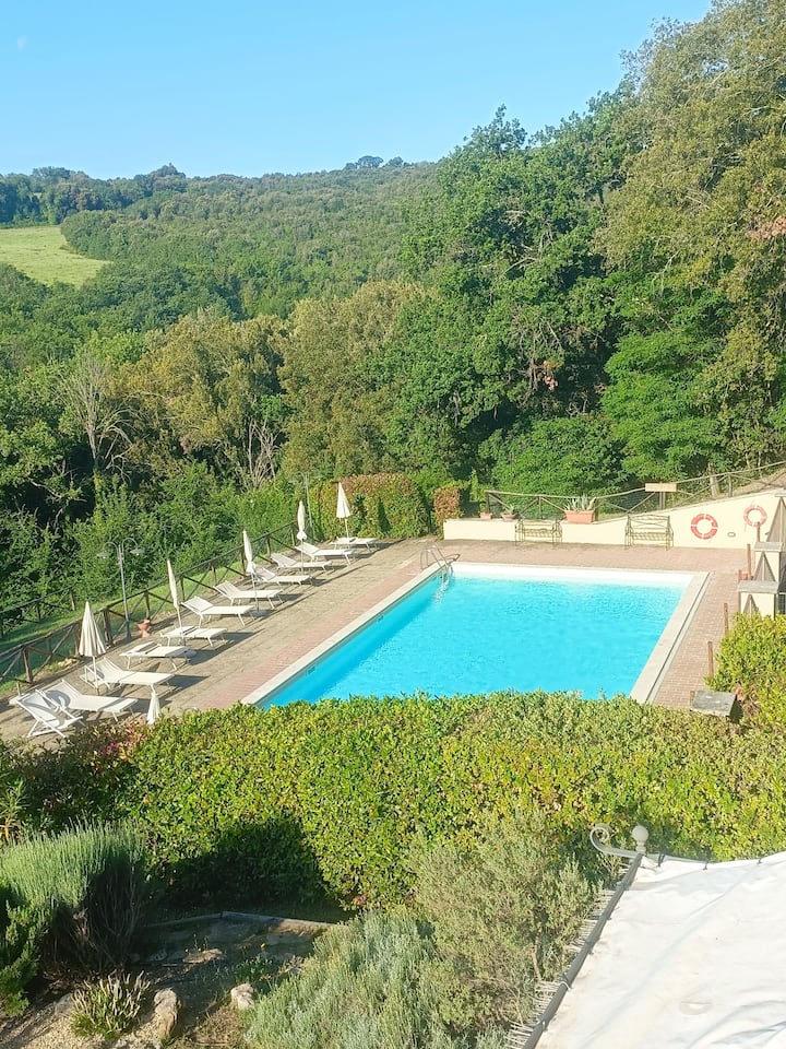 Alloggio Incantevole Con Piscina - San Gimignano
