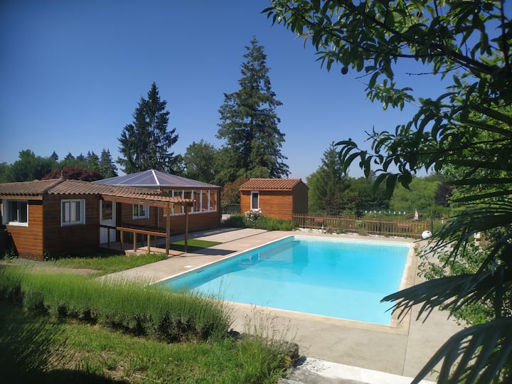 Gîte Iii En Dordogne, Parc 3ha Avec Piscine, éTang - Nontron