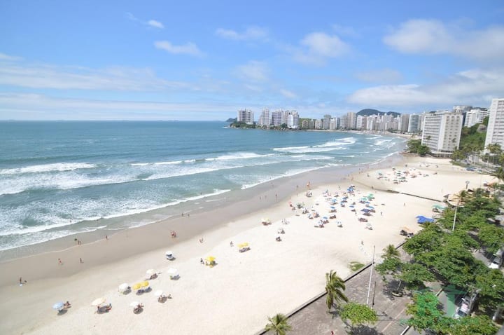 Apê à 100 Metros Da Praia De Pitangueiras + Wi-fi! - Guarujá