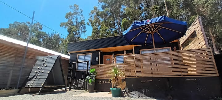 Acogedora Cabañita Con 3 Dormitorios Y Calefacción - Pichilemu